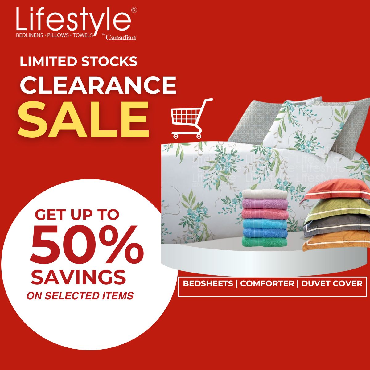 Limited Stock Clearance Sale – Lifestyle by Canadian